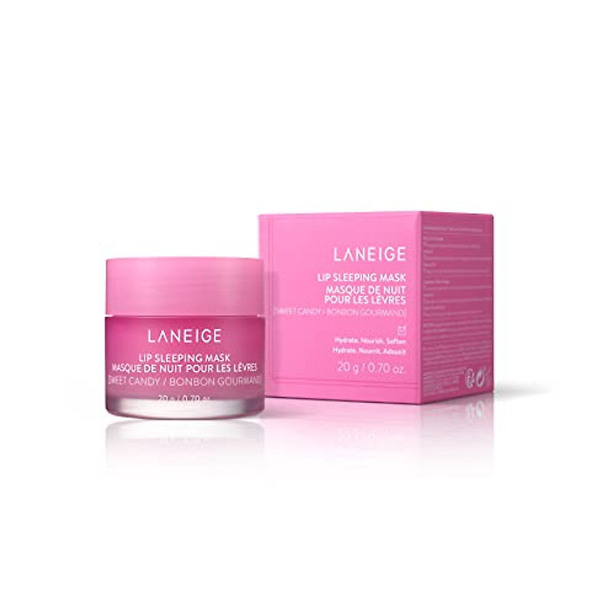 LANEIGE Lip Sleeping Mask - Sweet Candy, 0.70 Ounce (Packaging may vary)