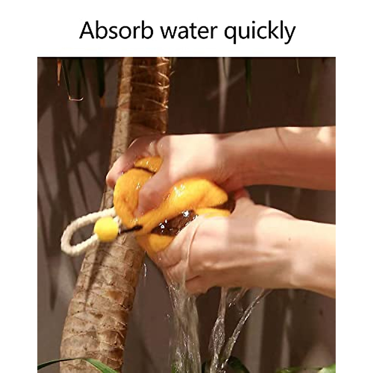 Pandas and Bees Funny Hand Towels - Cute Bathroom Kitchen Towels Decorative Pandas and Bees Decor Hanging Face Towels Absorbent Soft-Super Soft Highly Absorbent Towel for Bathroom