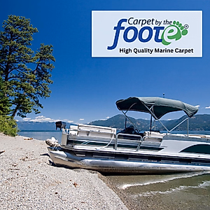 Carpet by the Foote, Boat Trailer Bunk Carpet, Trailer Guide Carpet, Marine Carpet, Boat Carpet, Bunk Padding, 12" X 40' 20oz.+Plus Tufted Carpet