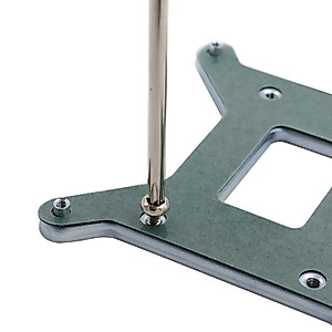 GENNEL Metal LGA1700 Motherboard Backplate, CPU Radiator Base Heatsink Mounting Backplane for Intel LGA 1700