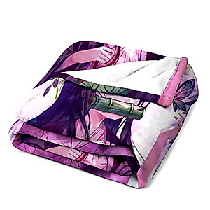 Anime Blanket Merch Ultra Soft Flannel Throw Blanket Warm Cozy Blanket Gifts for Kids Adults 50"X40"