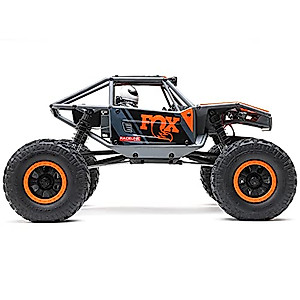 Axial RC Crawler 1/18 UTB18 Capra 4 Wheel Drive Unlimited Trail Buggy RTR (Battery and Charger Included) Grey, AXI01002T2,Grey/Orange