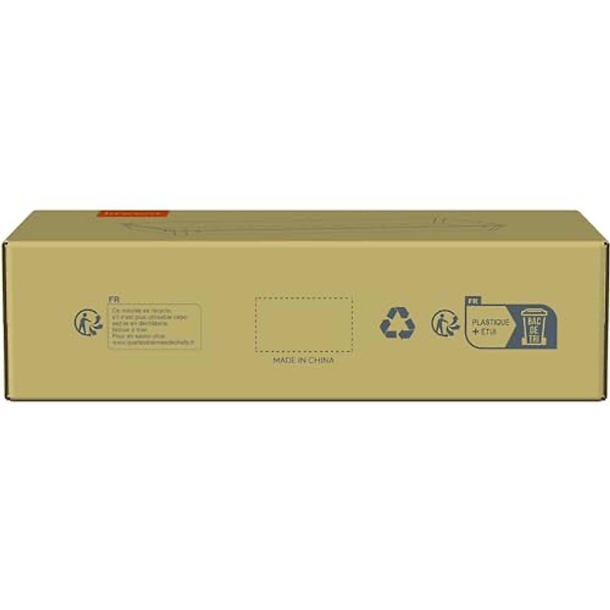 Lifewit Silverware Drawer Organizer, 5.75" x 11.65" Clear Utensil Tray for Kitchen Drawer, Stackable Plastic Flatware and Cutlery Storage Box Divider for Spoons Forks Knives Tools, 4 Pack