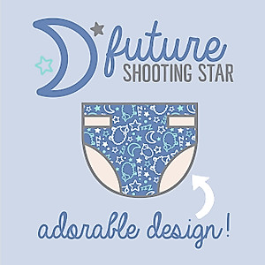 Seventh Generation Overnight Baby Diapers, Sensitive Protection, Size 6, 35+ lbs 17 Count, 4 Count (Pack of 1)