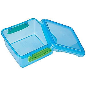 Sistema Lunch Plus Lunch Box | 1.2 L | BPA-Free | Assorted Colours