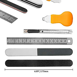 Bigstone 20 PCS Gundam Model Tools Kit Hobby Building Tools Set for Cars, Airplanes, Buildings, Gundam, Robots Models Building Repairing and Fixing ext.