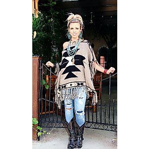 GLBCC Turquoise Earrings for Women Boho Statement Turquoise Heart Teardrop Dangle Earrings Western Country Leaf Earrings Vintage Native American Summer Beach Earrings Jewelry Accessories