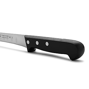 ARCOS Carving Knife 11 Inch Stainless Steel. Ham Slicer Knife to Cut Ham and Meat. Ergonomic Polyoxymethylene Handle and 280mm Blade. Series Universal. Color Black