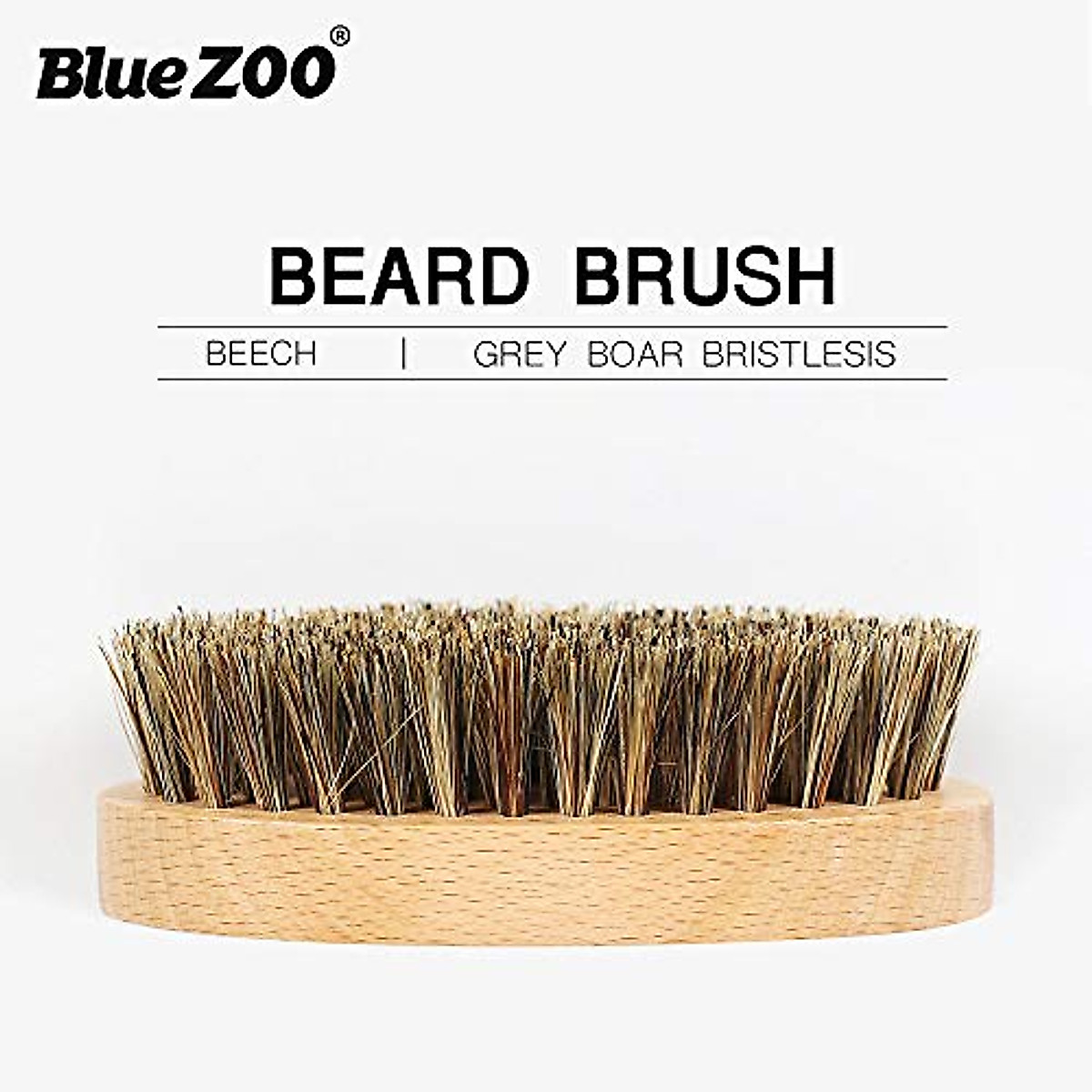 Holler And Glow Wood Brush Men Shave Wooden Barber Shaving Tool Hair Handle Beauty Tools Back Washer for Shower