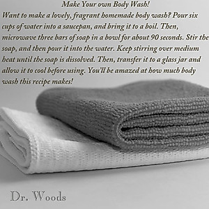 Dr. Woods Raw Black Rejuvenating Exfoliating Body Bar with Organic Shea Butter 5.25 Ounce