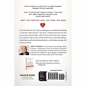 The Sacred Search: What If It's Not about Who You Marry, But Why?