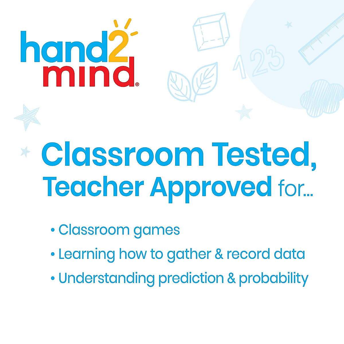 hand2mind Transparent Spinner, Probability Spinner Wheel, Dry Erase Clear Spinners, Plastic Spinners for Classroom, Arrow Game Spinner, Math Classroom Supplies, Math Manipulatives (Set of 5)