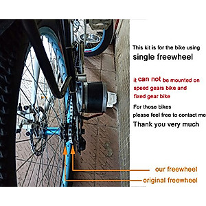 L-faster 24V36V250W Electric DC Motor Brushes Motor for Electric Bike Conversion Kit Electric Bicycle Scooter Motor (36V 250W)