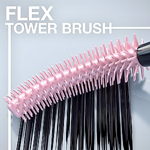 Maybelline Eye Lash Sensational Sky High Washable Mascara Makeup,Volumizing - Blackest Black, (2 Count) 14.4ml Bubble Pack