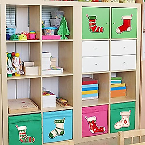 90 Pcs Assorted Christmas Stocking Cut-Outs Xmas Stocking Cut-Outs with Glue Point Dots Colorful Christmas Bulletin Board Decorations Xmas Name Tag Cutouts for Bulletin Border Office Party Favor