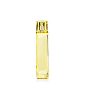 Clinique My Happy Fragrance Spray, Lily of the Beach | Notes of Coconut + Solar Lily, Mini Travel Size, 0.5 Fl Oz