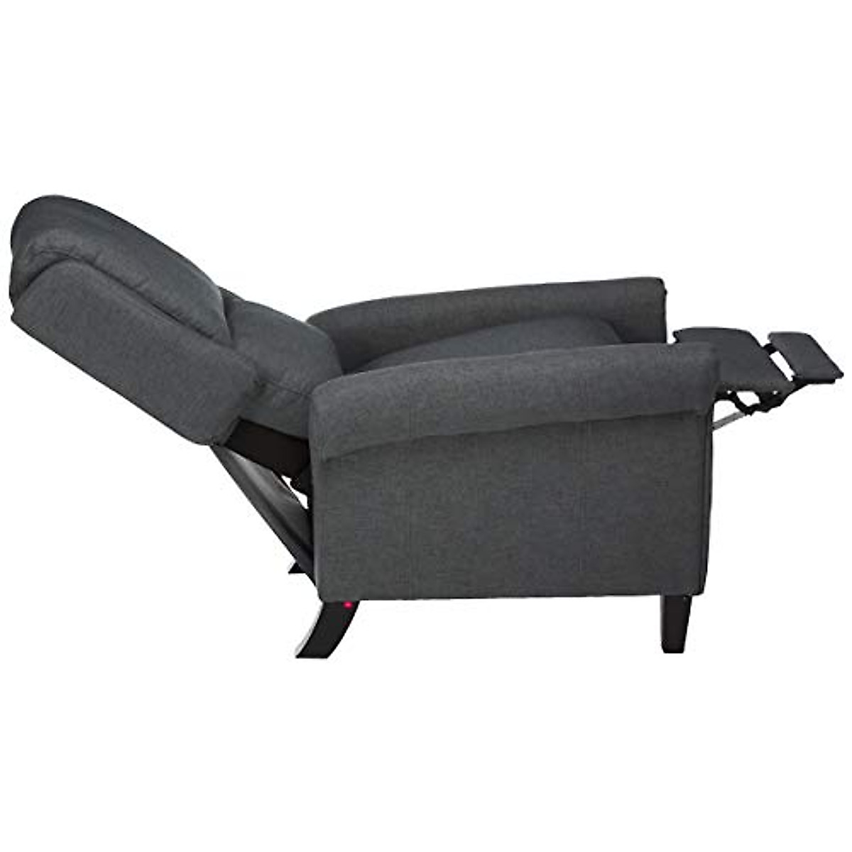 Christopher Knight Home Haddan Fabric Recliner, Charcoal