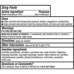 ChapStick Classic Lip Balm SPF 4 Cherry, 0.15 Ounce (Pack of 3)