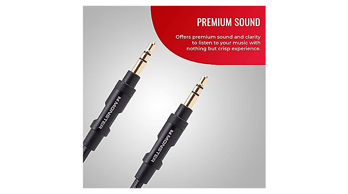 Monster Mobile 3.5mm Audio Cable - Connect with Ease
