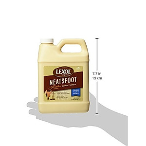 Manna Pro Lexol Neatsfoot Leather Conditioner | Helps Soften and Renew | 1 Liter