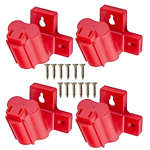 4 Packs Tool Holder Mount for Milwaukee M12 12V Drill Tool Hanger Power Tool Storage