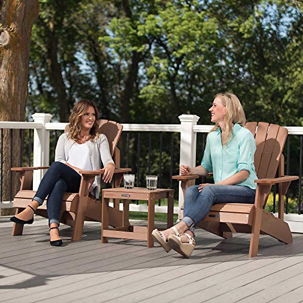 Lifetime 60246 Adirondack Table, Brown