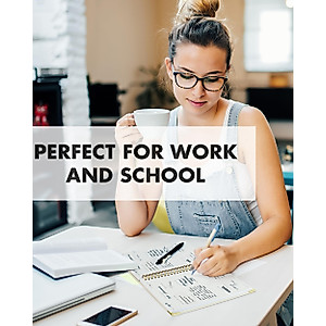 Simplified Daily To Do List Notebook - Easily Organize Your Tasks And Boost Productivity in Style - The Perfect Undated Planner And Office Supplies For Women