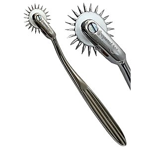 New Premium German Stainless 7 inches Wartenberg Pin Wheel Stainless Steel Nerve Tester