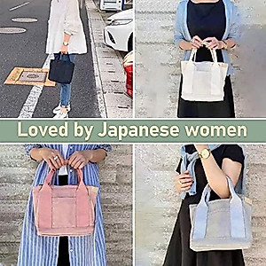 Large Capacity Multi Pocket Handbag, Ladies Fashion Canvas Tote, Canvas Bag With Zipper, Large Capacity Shoulder Bags (1PCS Black)