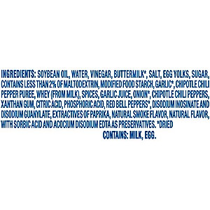 Taco Bell Chipotle Creamy Sauce, 12 fl oz (Pack of 8)