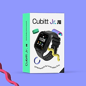 Cubitt Jr Smart Watch Fitness Tracker for Kids and Teens, Games, Step Counter, Sleep Monitor, Heart Rate Monitor, Calculator, Activity Tracker, 1.52" Touch Screen, Waterproof