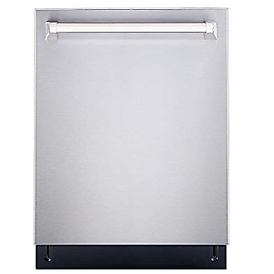 COSMO COS-DIS6502 24 in. Dishwasher in Fingerprint Resistant Stainless Steel with Stainless Steel Tub