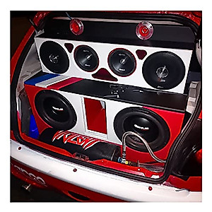 Genius GPRO-M028 8" 400 Watts-Max Midrange Car Audio Speaker 4-Ohms Aluminium Basket