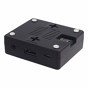 eleUniverse Case for Raspberry Pi 3A+, ABS Case with Cooling Fan Compatible with Raspberry Pi 3 Model A+ Plus/Raspberry Pi 1 Model A+