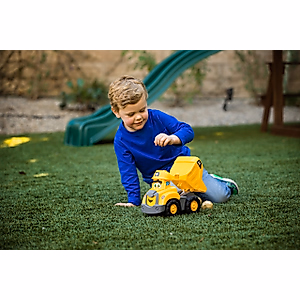 CAT Construction Toys, Buddies Preschool Dump Truck, Junior Crew, Interactive, Moving, Lights & Sounds, For Ages 2 and Older
