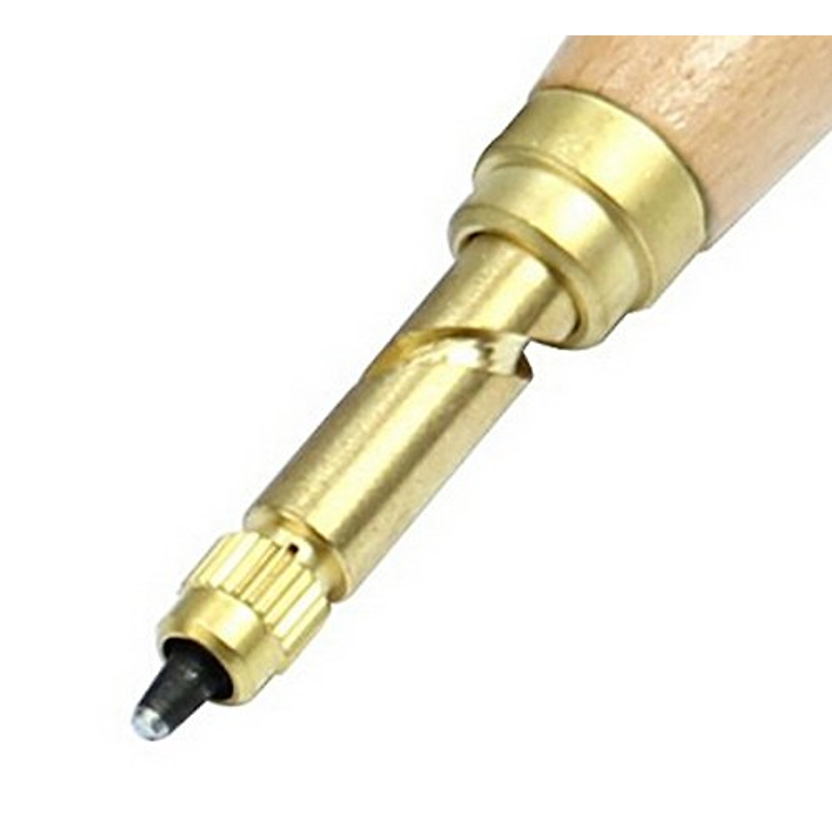 INNETOC Adjustable Japanese Screw Hole Punch, Leather Hole Punch Tool, Paper Hole Punch, Craft Puncher, 6 Tip Sizes Fabric Punch Set