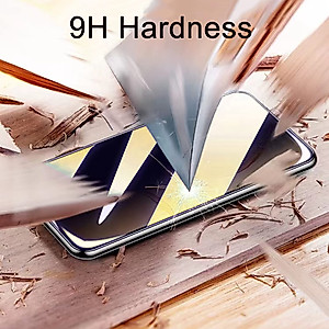 Heromiracle Compatible with iPhone 14 Plus / 13 Pro Max Screen Protector Privacy Anti-Spy Mirror Tempered Glass Colorful Anti Bluelight Film Anti-Scratch HD Clear 6.7 Inch 2 Pack (Gold)