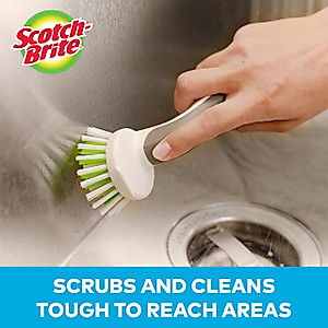 Scotch-Brite Little Handy Scrubber Brush, Small & Versatile Cleaning Tool with Long Lasting Bristles, 6 Scrub Brushes
