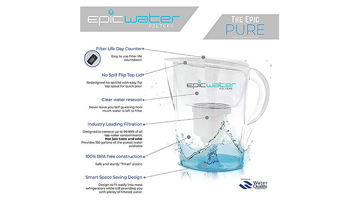 Epic Pure Replacement Filter | 150 Gallon BPA-Free