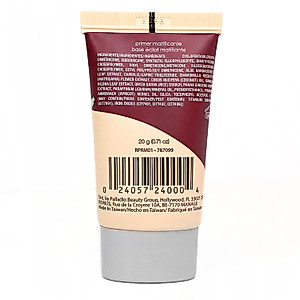 Palladio Rice Primer, Formulated with Natural Rice, Controls Oil on Your Skin and Locks in Makeup, Lightweight with a Smooth Matte Finish, Reduces Facial Shine, for All Skin Types, Beige, 0.71 Fl Oz