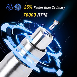 YON.SOU. 18Pcs Pencil Die Grinder Air Tool 1/8" Pneumatic Engraving Pen 70,000 RPM Air Micro Pencil Grinder Kit