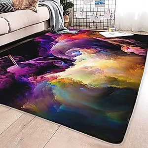 Musical Note Sheet Music Area Rugs, Indoor Non-Slip Area Rugs, Machine Washable Breathable Durable Carpet for Living Room Study Dining Decor Mat 40"x70"