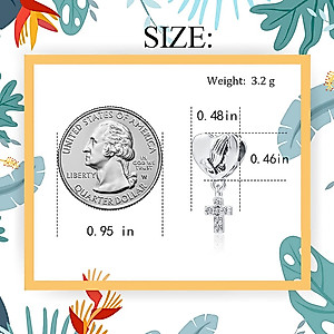 QeenseKc Praying Hands Charms Love Prayer Cross Heart Charm Bead for Pandora Bracelet