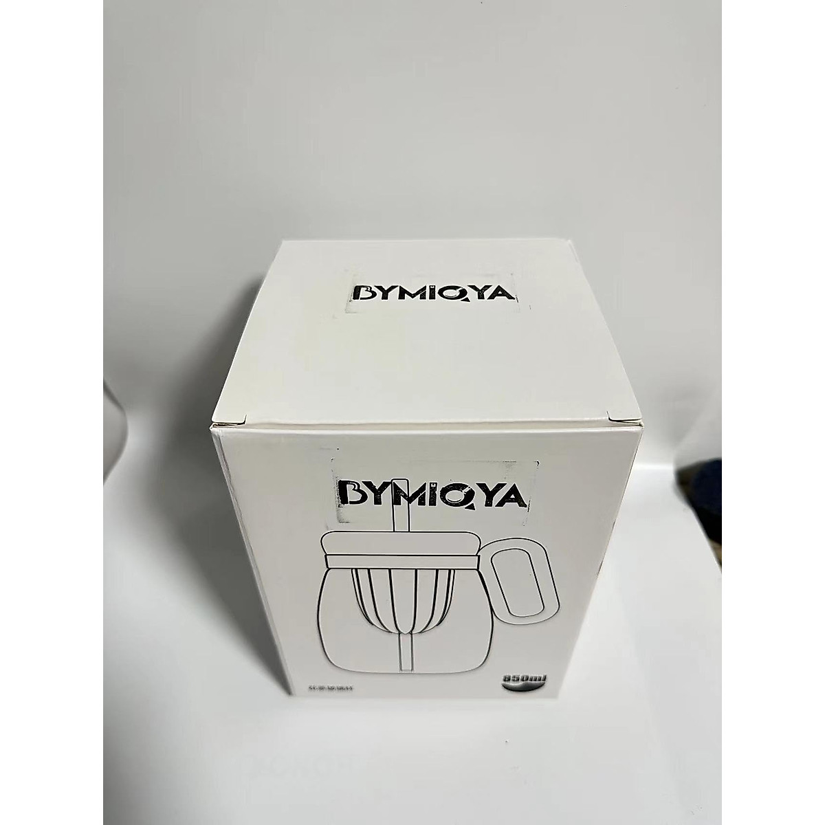 BYMIOYA 30 oz Glass Tumbler - Festive Gift for Christmas & Valentine's Day - Reusable Boba Cup with Tea Infuser, Lid, Straw, Handle. Ideal for Smoothies, Leak-Proof Mason Jar with Food-Grade Silicone