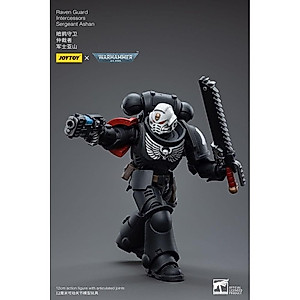 JoyToy Warhammer 40K: Raven Guard Intercessors Sergeant Ashan 1:18 Scale Figure