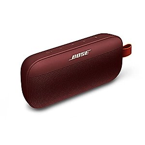 Bose SoundLink Flex Bluetooth Portable Speaker, Wireless Waterproof Speaker for Outdoor Travel -Carmine Red