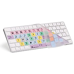 Logickeyboard LogicSkin compatible with Apple Final Cut Pro X keyboard- Part Number LK-LS-FCPX10-MAGC (Renewed)