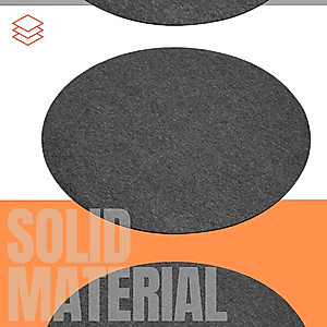 Protect Your Floors with Our Office Chair Mat - Desk Floor Mat for Carpet and Hardwood - Heavy Duty Chair Mats for Rolling Chairs and Computer Use (Grey)