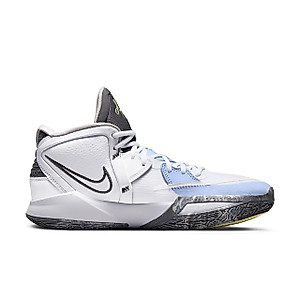 Nike Kyrie Infinity Smoke and Mirrors CZ0204-102 White/Blue/Iron Grey Men's Basketball Shoes (us_Footwear_Size_System, Adult, Men, Numeric, Medium, Numeric_10)