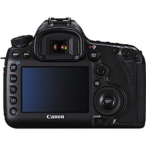 Canon EOS 5DS DSLR Camera (Body Only) 0581C002 - Pro Bundle with Sandisk Extreme 32GB SD, LED Light Kit, 12" Gripster, Gadget Bag, HDMI Cable and More
